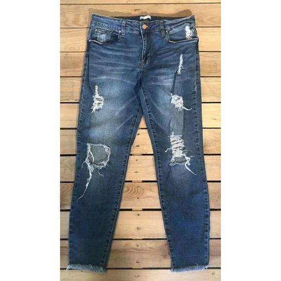 bp | Jeans | Bp Womens Distressed High Waisted Jeans | Poshmark